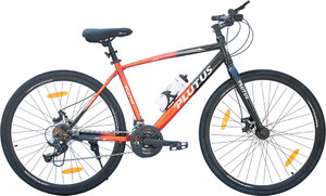 PLUTUS 700 C Hybrid Cycle for Adults (12 Yrs) with Power Brake, Multi ...