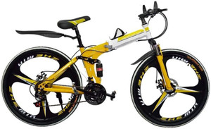 Amardeep Cycles Foldable Sports Bicycle Mountain Bike 26 T (inch ...