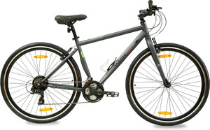 Mach City Munich 700C 21 Speed Medium Hybrid Cycle 700C T (inch) Hybrid ...
