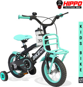 HippoBikes BIKEON European Style Kids Cycle Side Wheel Support Rigid ...