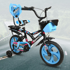 highfoxx ROCKET KIDZ CYCLE ( SKY-BLUE ) FOR 2 TO 5 YEARS KIDS 95% ...