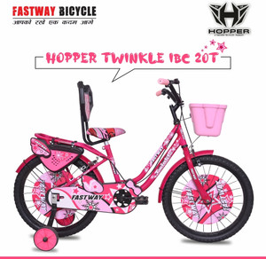 Fastway Bicycle FW- TWINKLE IBC PINK WITH EVA TYRE 20 T (inch) Girls ...
