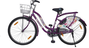 Addo India SIZZLING 26 Inch Bicycle Rigid with Basket and Inbuilt ...