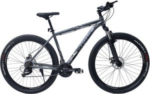 PLUTUS Fire MTB Cycle Age 12+ with Dual Disc Brake, Multi Speed 26 T ...