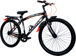 Ralley Gold WIND Series Full Size Bicycle with Carrier and Dual Power ...