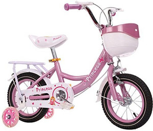SYGA Princess Bicycles for Kids 4-7 Years Old 16-inch Children's Light ...