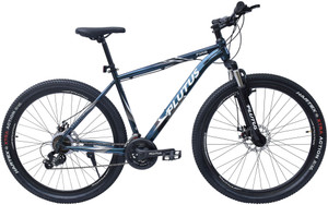 Plutus Fire Microshift Bike for Adults (12 Yrs) Dual Disc Brake, Multi ...