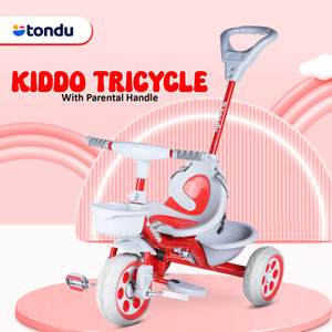 TONDU Kiddo Plug N Play Kids/Baby Tricycle with Parental Control and ...