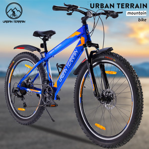 Urban Terrain Shimano Geared Cycles for Men with Front Suspension ...