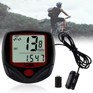 Manogyam Bicycle Speedometer Odometer Waterproof Cycle Meter Wired ...