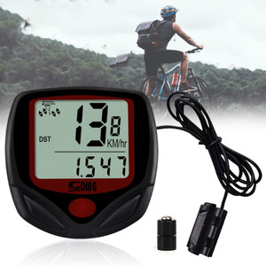 Manogyam Bicycle Speedometer Odometer Waterproof Cycle Meter Wired ...