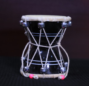 SHIV JI DAMRU 5 Inch Metallic Black Damru Damaru Price in India - Buy ...