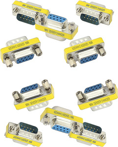 fdealz 2-in-1 Cable 0.01 m 10 Pieces of DB9 9 Pin RS-232 Serial ...