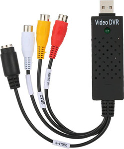 VOOCME TV-out Cable USB Video Capture Adapter, VHS VCR TV to Digital ...