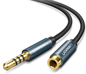 Ugreen AUX Cable 1 m Nylon Braided 40673 - Ugreen : Flipkart.com