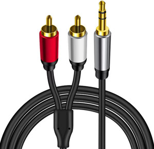ইমাশি Aux 3.5mm to Dual RCA Male Stereo Audio Y Splitter, Gold Plated ...