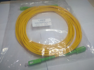 ASKOL Fiber Optical Cable 5 m ASN-1505G Optical Patch Cord Green(Pack ...