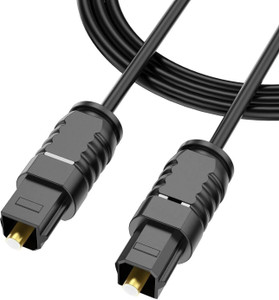 OG X NEXSA Fiber Optical Cable 1.5 m Digital Fiber Optical Audio Dolby ...