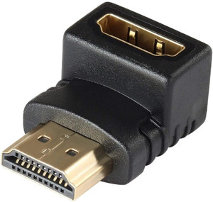 HexaGear HDMI Adapter 0 m L SHAPE HDMI Male To HDMI Female Gold Plated ...