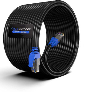 Sadow LAN Cable 20 m 20 Meter Cat6 Outdoor Ethernet LAN Cable ...