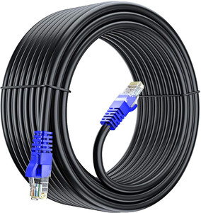 Sadow LAN Cable 10 m 10 Meter Outdoor Cat 6 High Speed Ethernet Cable ...