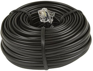 Hybite LAN Cable 25 m 25 Meter Telephone Landline Cord Cable Landline ...