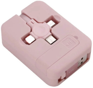 SANNO WORLD Lightning Cable 6.5 A 1.2 m 3 in 1 fast data charging with ...