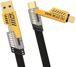 Chaebol Lightning Cable 1 m 4-In-1 Universal Braided Charging Cable ...