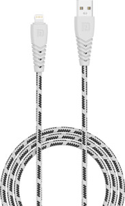 Portronics Lightning Cable 2 A 2 m Konnect Spydr with Fast Data Sync ...