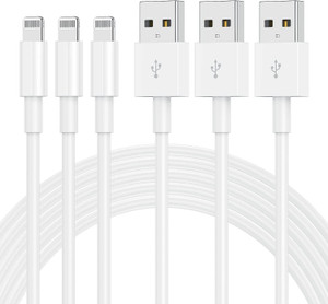 VibeX Lightning Cable 1 m Fast Charging Lightning to USB Cable Cord-K8 ...
