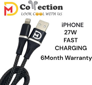 MD COLLECTION Lightning Cable 1.25 m Usb To Lightning Cable - MD ...