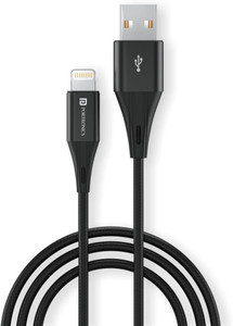 Portronics Lightning Cable 2 A 1 m Konnect B+ 8 Pin Usb Cable 3.0Amp ...