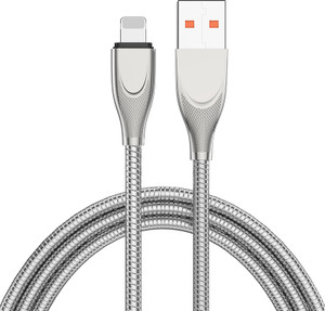JABU Lightning Cable 2 m meter Fast Charging Data Cable Extra Strong ...