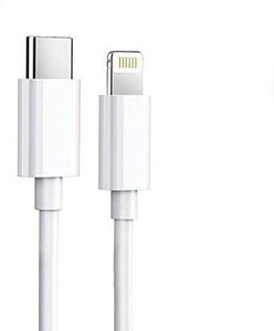 SANNO WORLD Lightning Cable 1.07 m Type C to Lightning 20W Fast ...