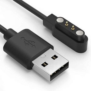 ModishOmbre Magnetic Charging Cable 0.45 m 2 Pin Smartwatch Charger ...