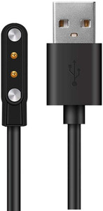 TROST Magnetic Charging Cable 0.5 m 2Pin USB charger for FireBoltt ...