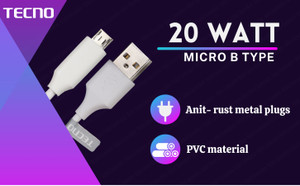 Tecno Micro USB Cable 2 A 1 m 20 Watt Model 5020X - Tecno : Flipkart.com