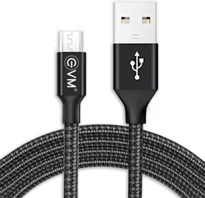 EVM Micro USB Cable 1 m MICRO USB DATA CABLE 1 METER & 4 AMP - EVM ...