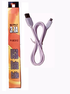 D13 Micro USB Cable 1 m 3.1 Amp Fast Charging 1 Mtr Data Cable with ...