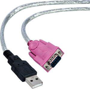 ULTRABYTES Micro USB Cable 2 A 1.5 m USB 2.0 TO RS-232 SERIAL CABLE ...