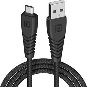 Portronics Micro USB Cable 2 A 1 m Nylon Braided Konnect B - Portronics ...