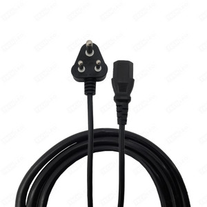 Techleo Power Cord 1.5 m Heavy Duty Computer Power Cable Cord for ...