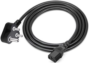 Sadow Power Cord 1.5 m Power Cable with 3 pin India Plug Cord for ...