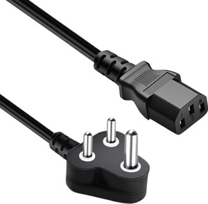 Aster Power Cord 10 A 3 m 3 Pin Laptop Charger Power Cable - Black ...