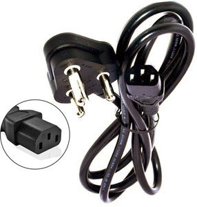 CRETO Power Cord 1 m Desktop Power Cable (Cord) for Desktop Monitor ...
