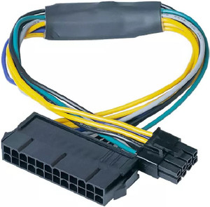 Paruht Power Sharing Cable 0.21 m 24 Pin to 8 Pin ATX 24-Pin to 8-Pin ...