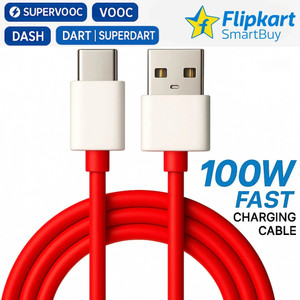 Flipkart SmartBuy USB Type C Cable 10 A 1 m 100W supervooc cable 80W ...