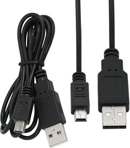 STORITE Reversible Micro USB 2 A 1 m 2.0 A to Mini 5 pin B Cable for ...