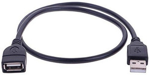 Mak World Reversible USB 2.0 2 A 1.2 m A Male to Female Super Speed ...