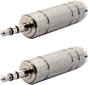 HI-PLASST Stereo Audio Cable 0 m 3.5mm Stereo Male to 6.3mm Stereo ...